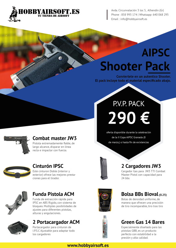 AIPSC SHOOTER PACK
