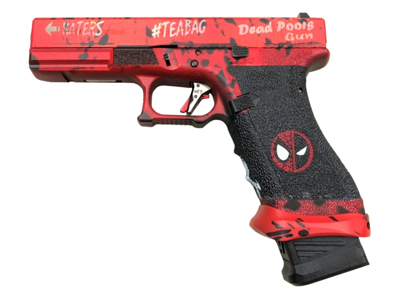 PISTOLA GAS GLOCK 17 DEADPOOL ASCEND